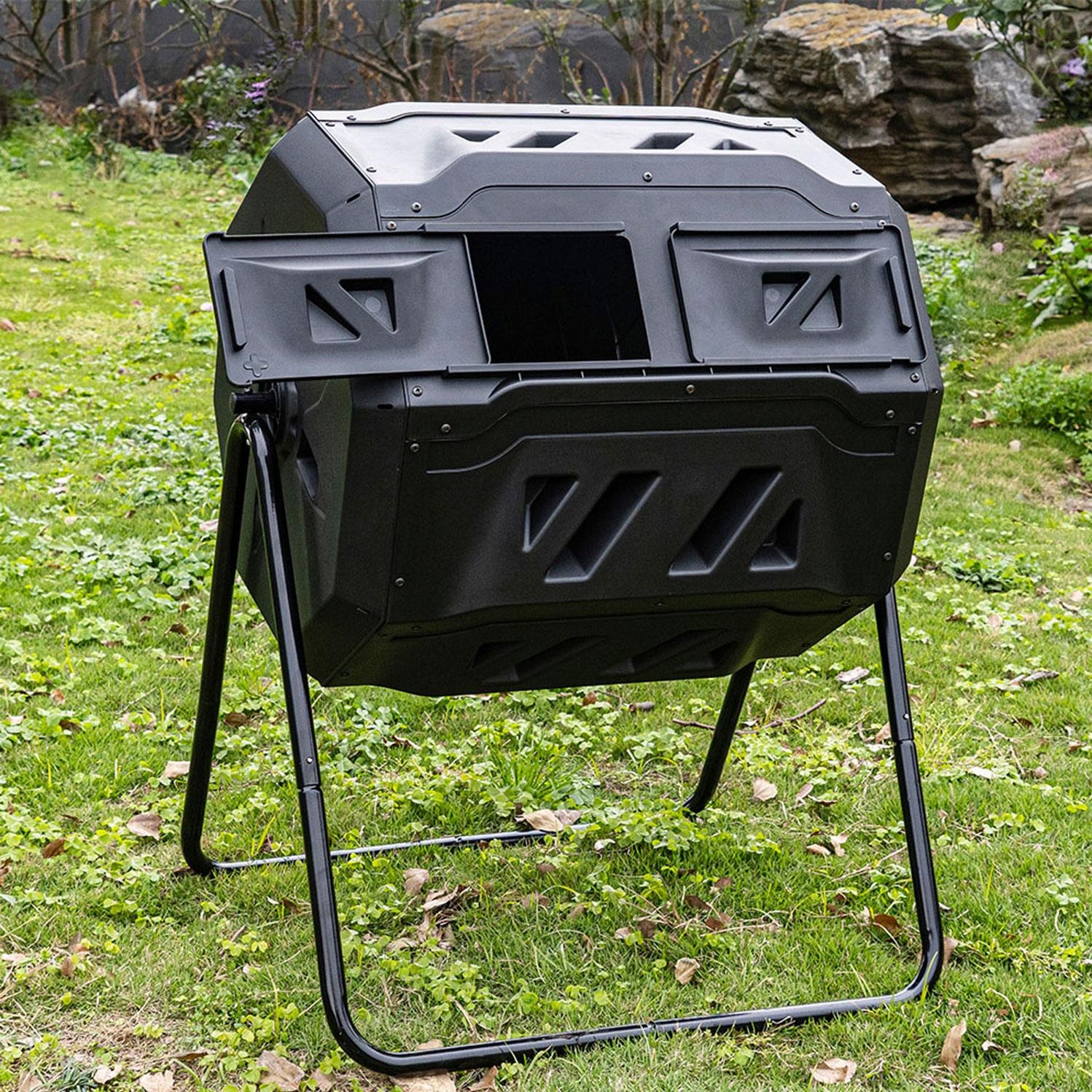 KCT Compost Tumbler 160 Litre Capacity Rotating Garden Waste Bin — KCT ...