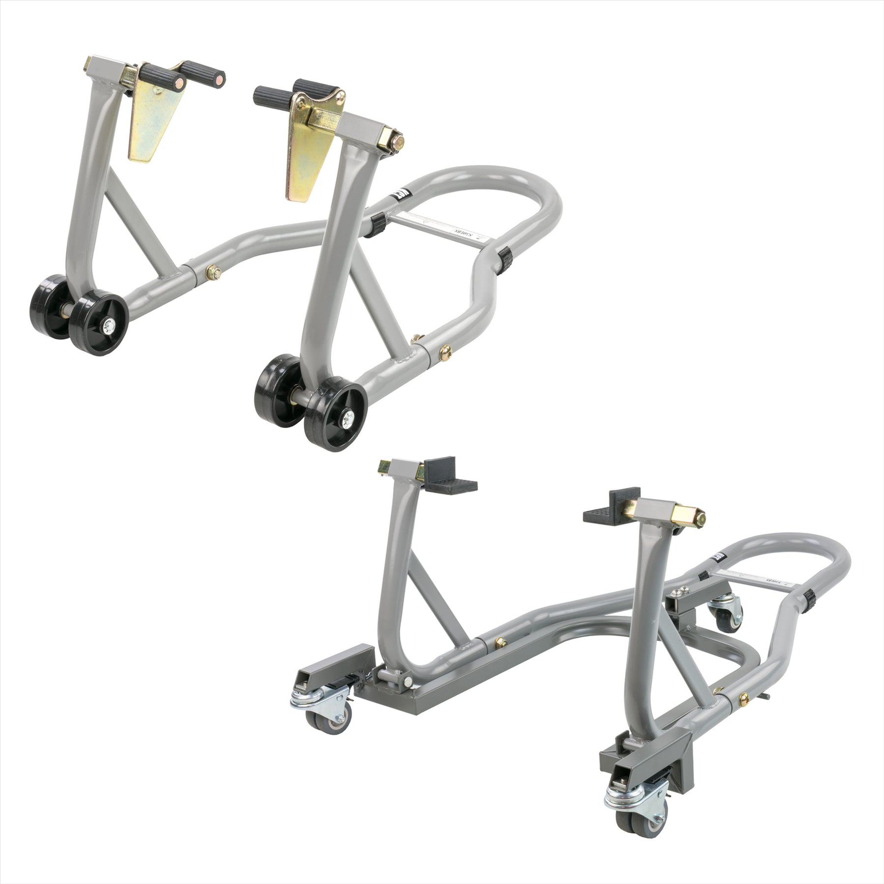 KCT Motorbike Front Paddock Stand & Rear Paddock Stand Dolly — KCT Direct